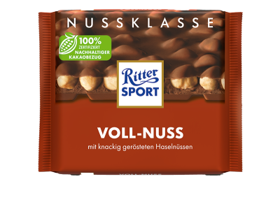 Dunkle Voll-Nuss 100g | Ritter Sport